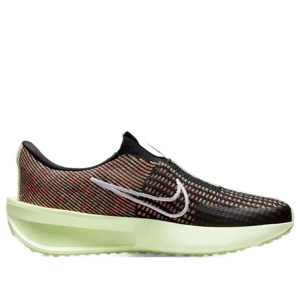 Nike Interact Run Easyon Se Sneakers - Black/barely Volt/multi-color