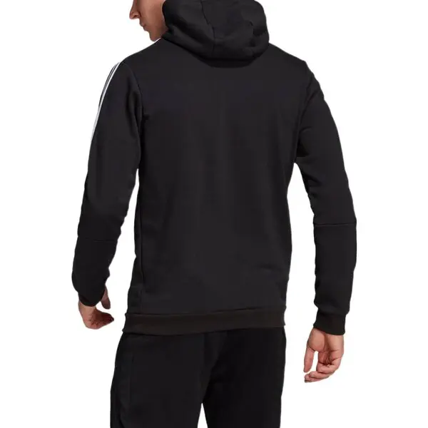 Adidas Logo Hoodie With Striped Detailing