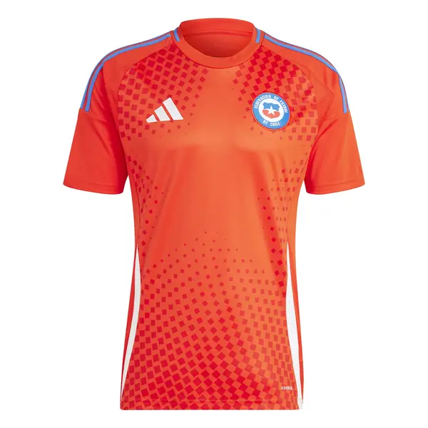 Adidas Chile 24 Home Soccer Jersey - Active Red