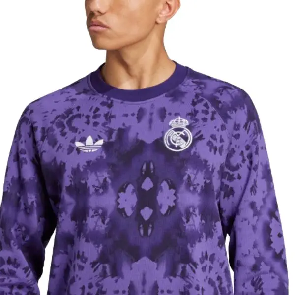 Adidas Real Madrid Cny Crew Sweatshirt