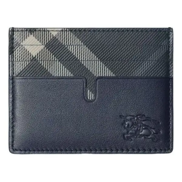 Burberry 26 Tall Pop Check Card Case