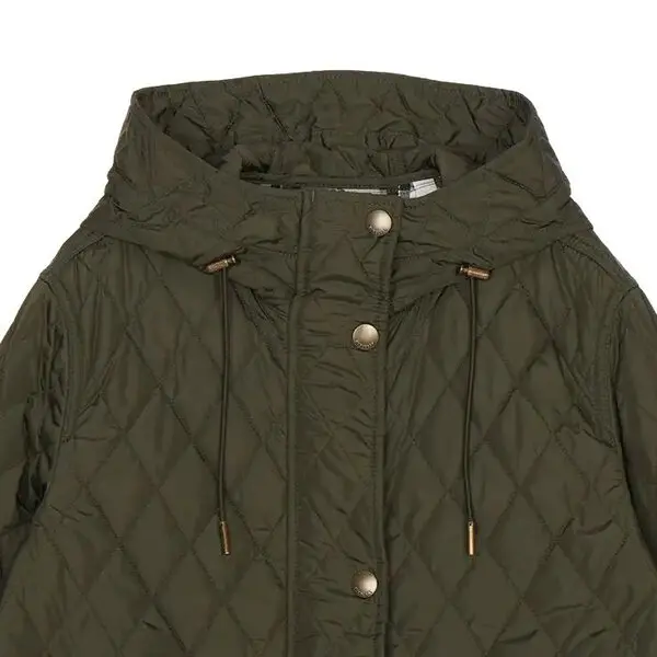 Burberry Hillgate Quilted Coat