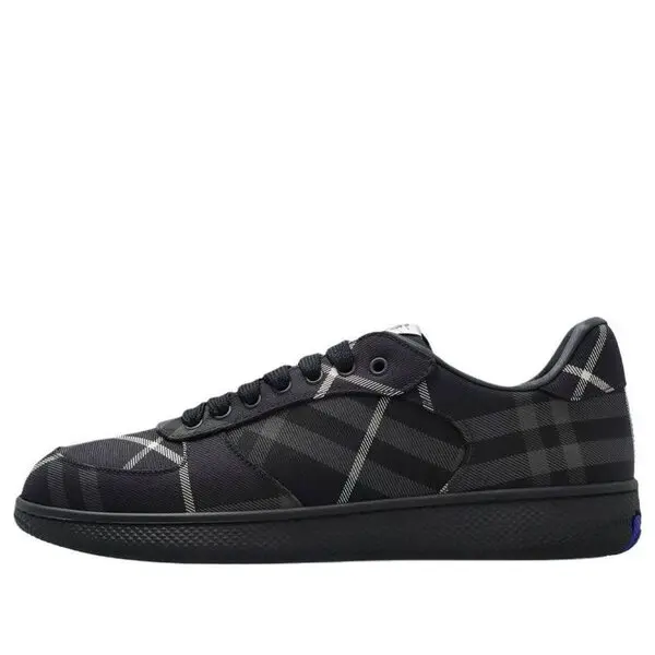 Burberry Check Terrace Sneakers - Black