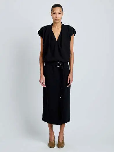 Proenza Schouler Carine Cargo Skirt - Black