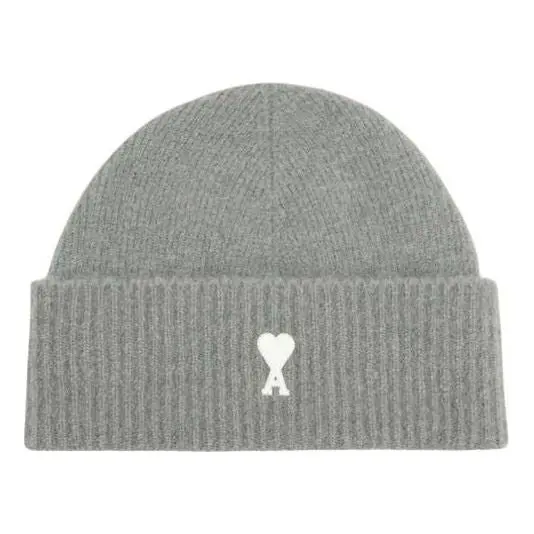 AMI Paris Beanie - Grey