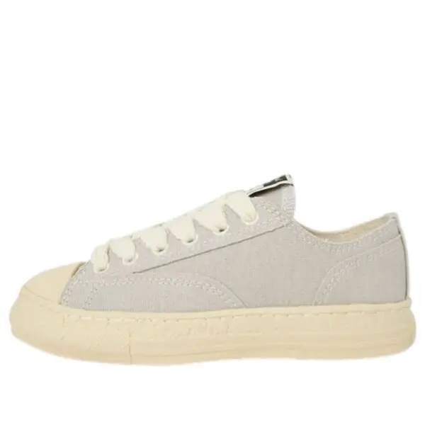 Mihara Yasuhiro Roy Past Sole" Canvas Low Top Sneakers - Grey
