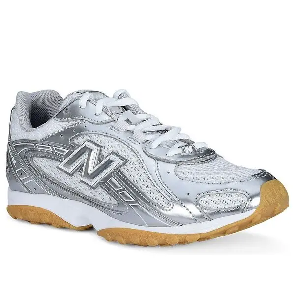 NEW BALANCE 204l Sneakers - Silver Metallic/white