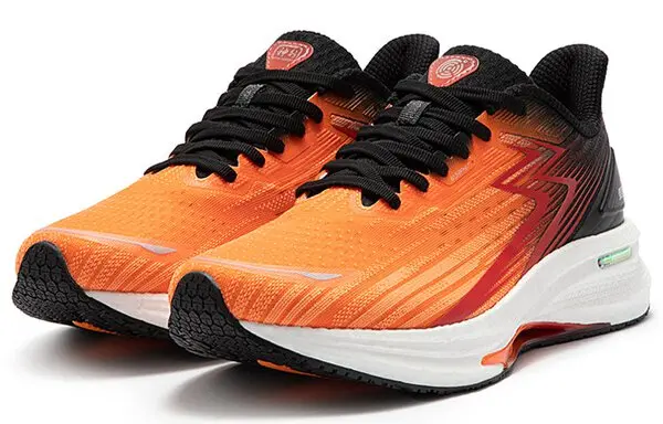 361 DEGREES Titan Cqt Athletic Sneakers - Orange/black
