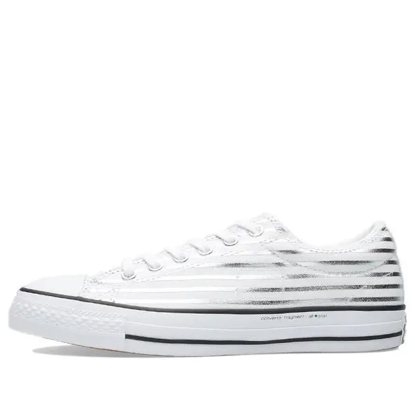 CONVERSE Fragment Design X Chuck Taylor All Star Low 'silver Stripe - White/grey