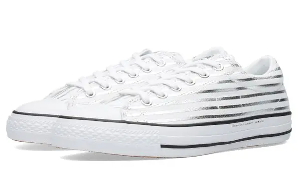 CONVERSE Fragment Design X Chuck Taylor All Star Low 'silver Stripe - White/grey