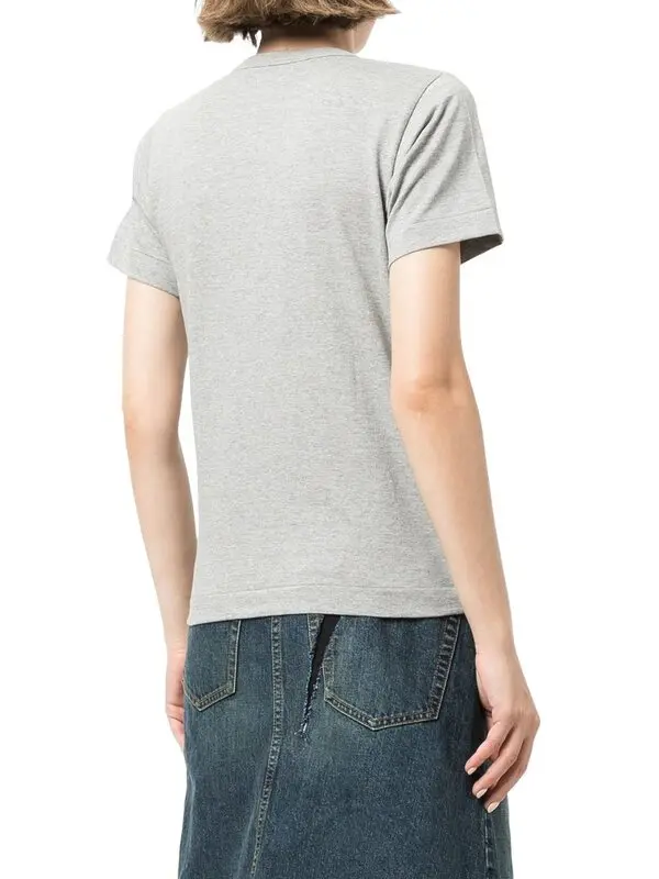 Play Comme Des Garcon Small Heart T-shirt - Grey