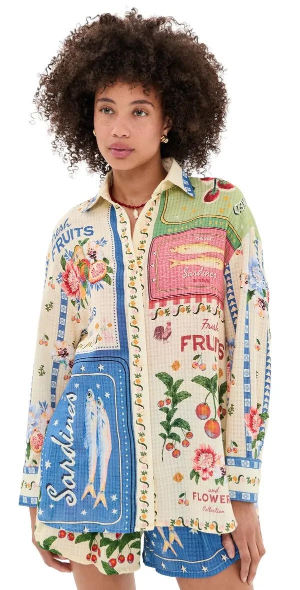 Agua Bendita Anastasia Basket Shirt - Multicolor