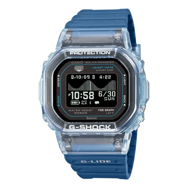 Casio G-lide Digital Watch - Blue