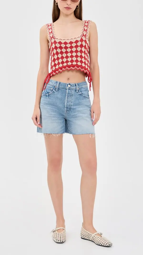 MOTHER The Extra Mile Fray Shorts