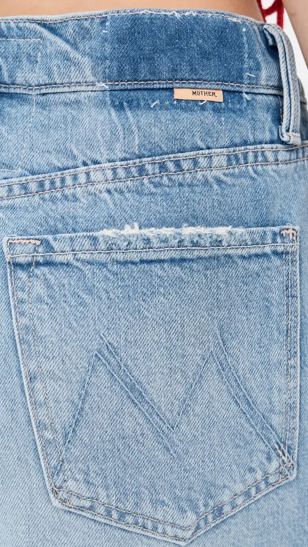 MOTHER The Extra Mile Fray Shorts