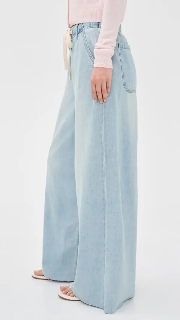 DAZE Cabana Wide Leg Pull On Jeans
