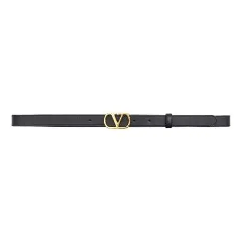 Valentino Garavani Vlogo Signature Belt - Black