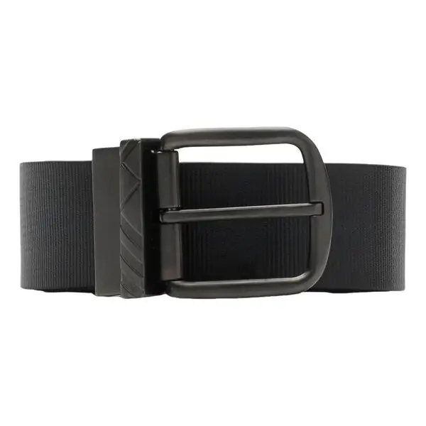 Burberry Reversible Check Pin Belt - Black