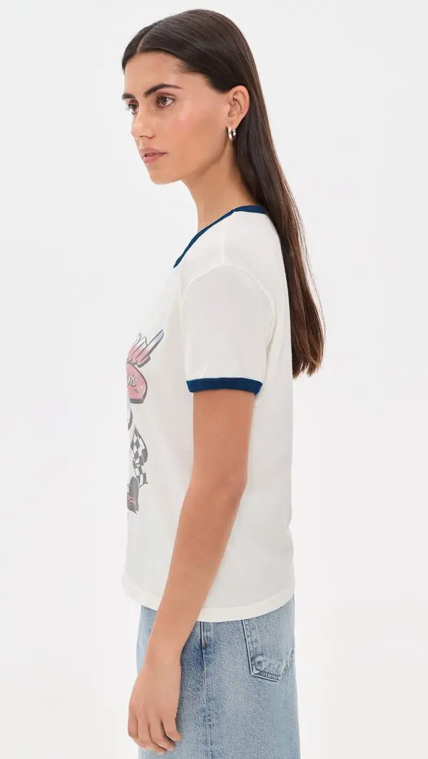 The Original Retro Brand Motor Speedway Ringer Tee