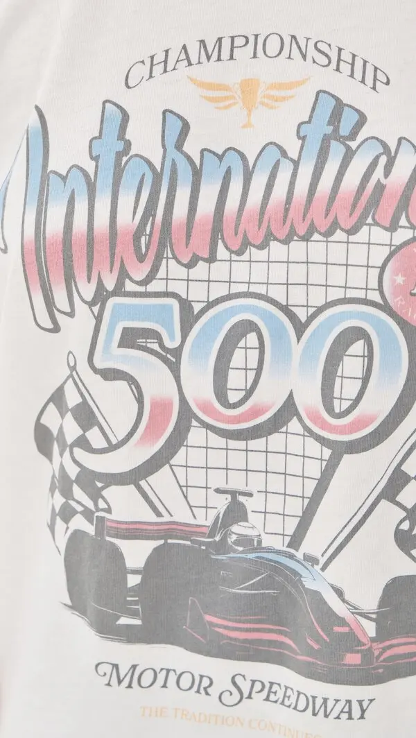 The Original Retro Brand Motor Speedway Ringer Tee