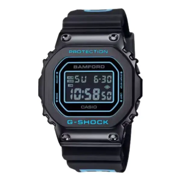 Casio X Bamford London Digital Watch - Black/blue