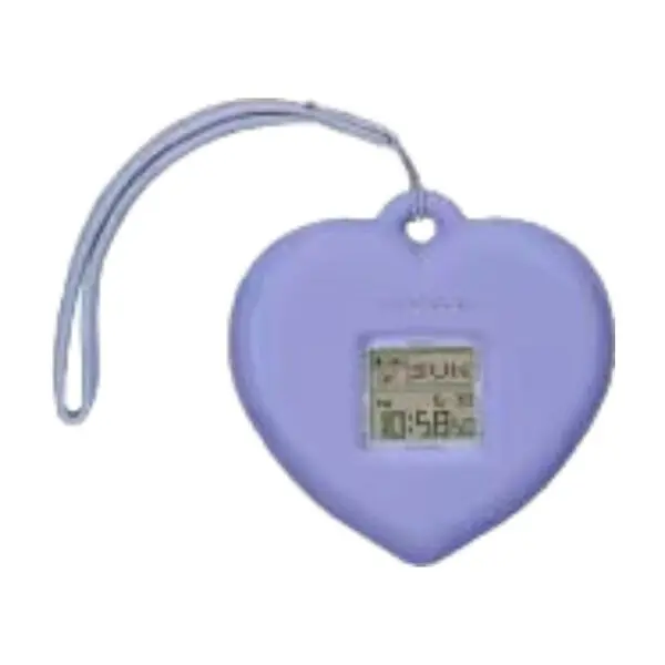 Casio Digital Watch With Interchangeable Band - Purple