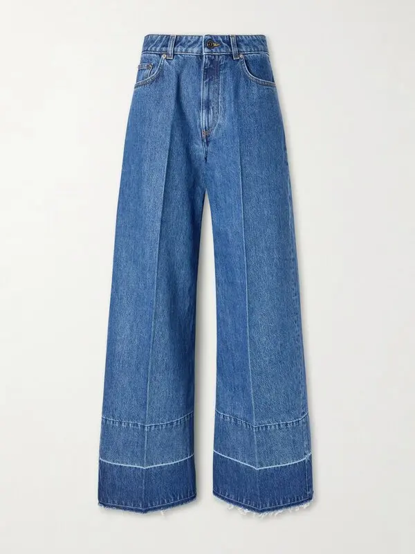 Givenchy Mid-rise Wide-leg Jeans