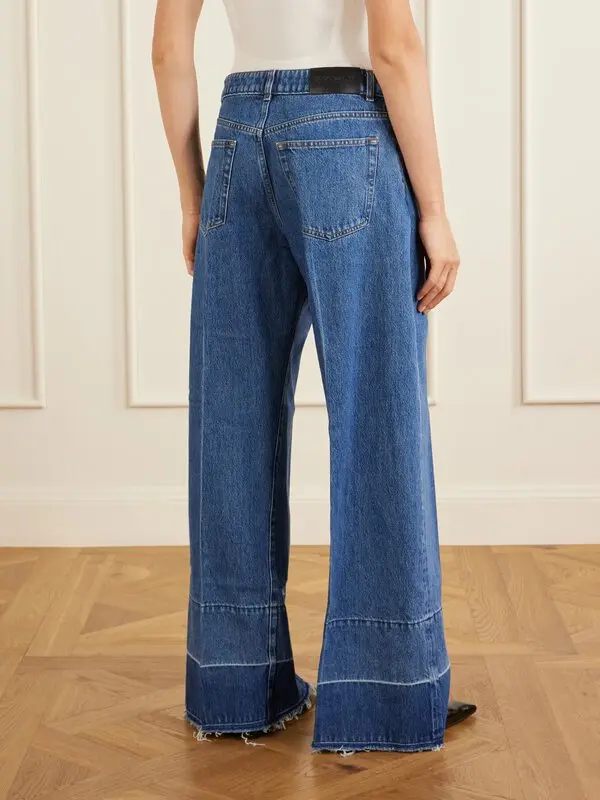 Givenchy Mid-rise Wide-leg Jeans