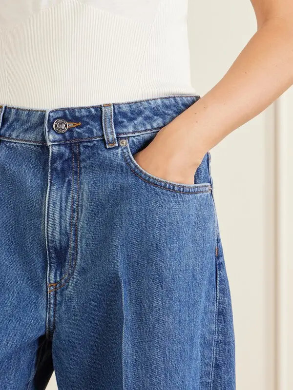 Givenchy Mid-rise Wide-leg Jeans