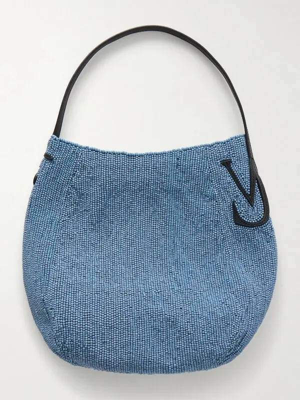 JW Anderson Beaded Tote Bag - Blue