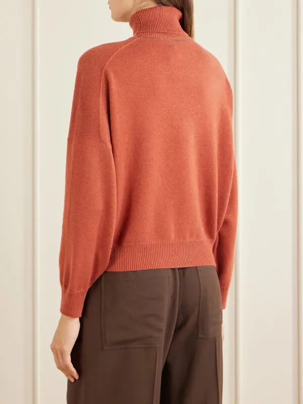 Brunello Cucinelli Cashmere Turtleneck Sweater