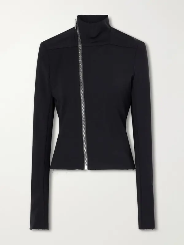 Rick Owens Gary" Wool-blend Jersey Jacket