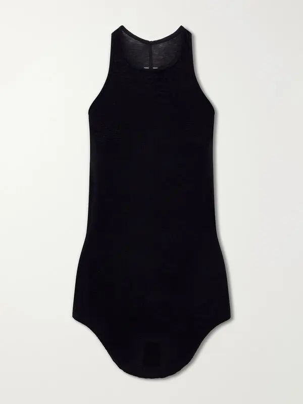 Rick Owens Ribbed Cotton-jersey Tank