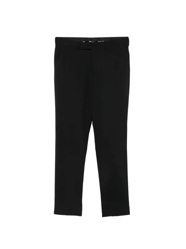 Karl Lagerfeld Tailored Trousers With Logo Patch