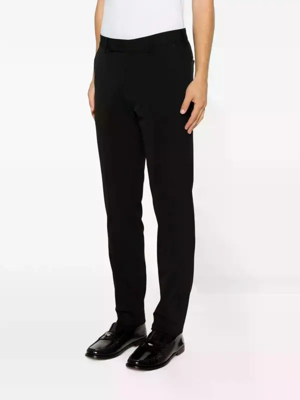 Karl Lagerfeld Tailored Trousers With Logo Patch