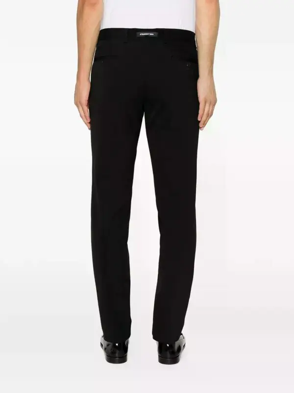 Karl Lagerfeld Tailored Trousers With Logo Patch