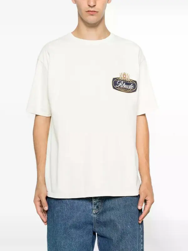 Rhude Safari Crest Short-sleeve T-shirt