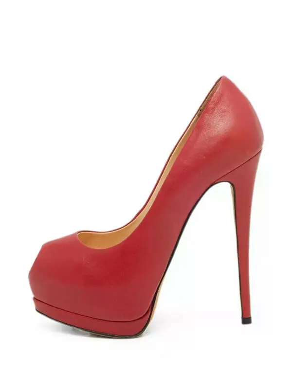 GIUSEPPE ZANOTTI Sharon Peep-toe Pumps
