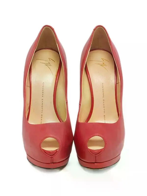 GIUSEPPE ZANOTTI Sharon Peep-toe Pumps