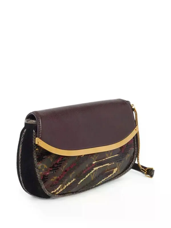 LOUIS VUITTON 2011 Sauvage Tigre Clutch Bag - Brown