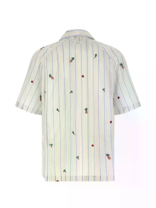 Jacquemus The Romarin Stripe Jacquard Shirt