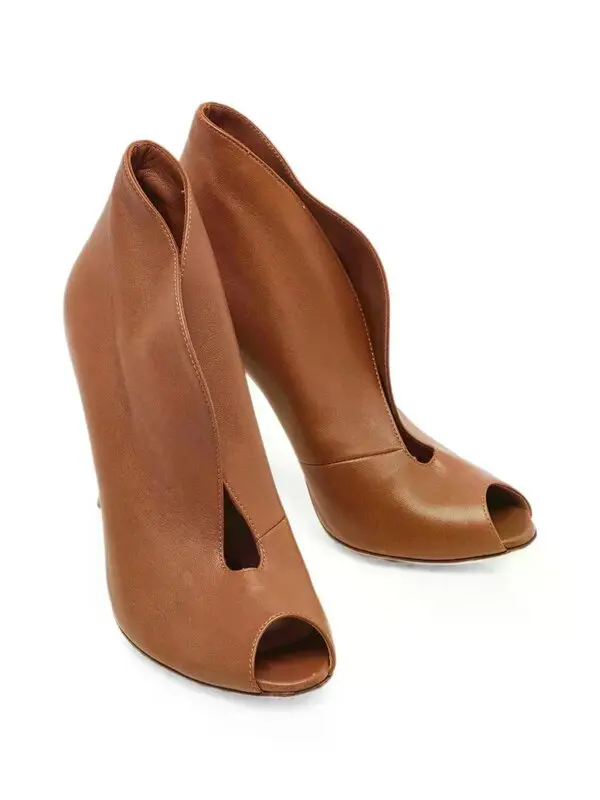 GIANVITO ROSSI Peep-toe Pumps
