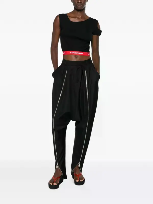 CHARLES JEFFREY Logo Waistband T-shirt