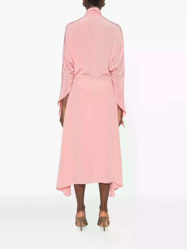Stella McCartney Asymmetric Draped Sleeve Dress