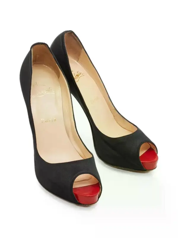 CHRISTIAN LOUBOUTIN Peep-toe Platform Pumps