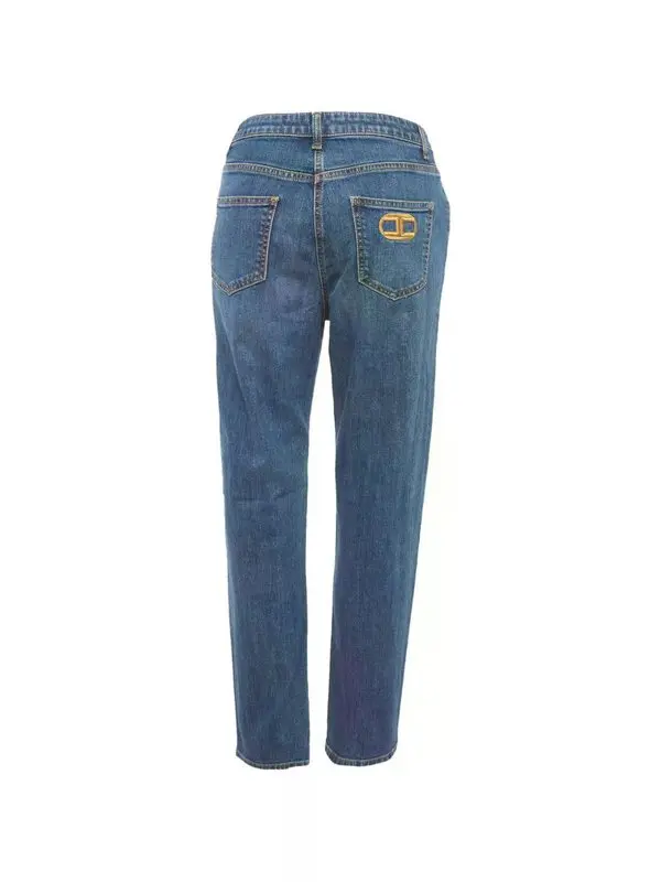 Elisabetta Franchi Faded Skinny Jeans
