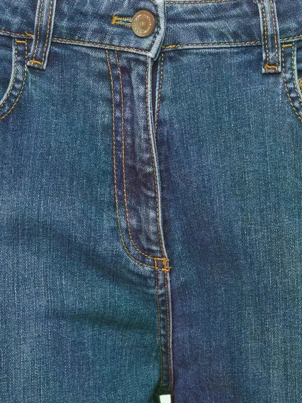 Elisabetta Franchi Faded Skinny Jeans