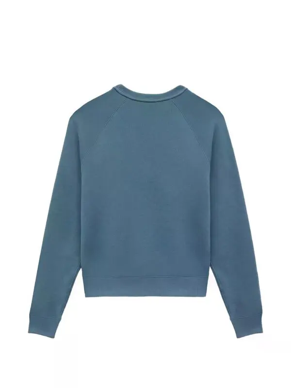Kenzo Signature Logo Embroidered Raglan Sleeve Sweatshirt