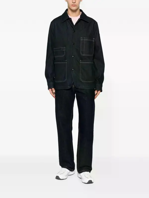Moncler Patch-pocket Denim Jacket