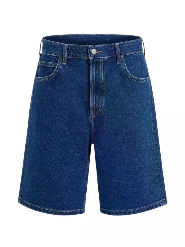 LEEM Asher Denim Shorts - Blue